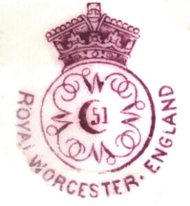 Dating Royal Worcester 1867 to 1927 – Marks on China